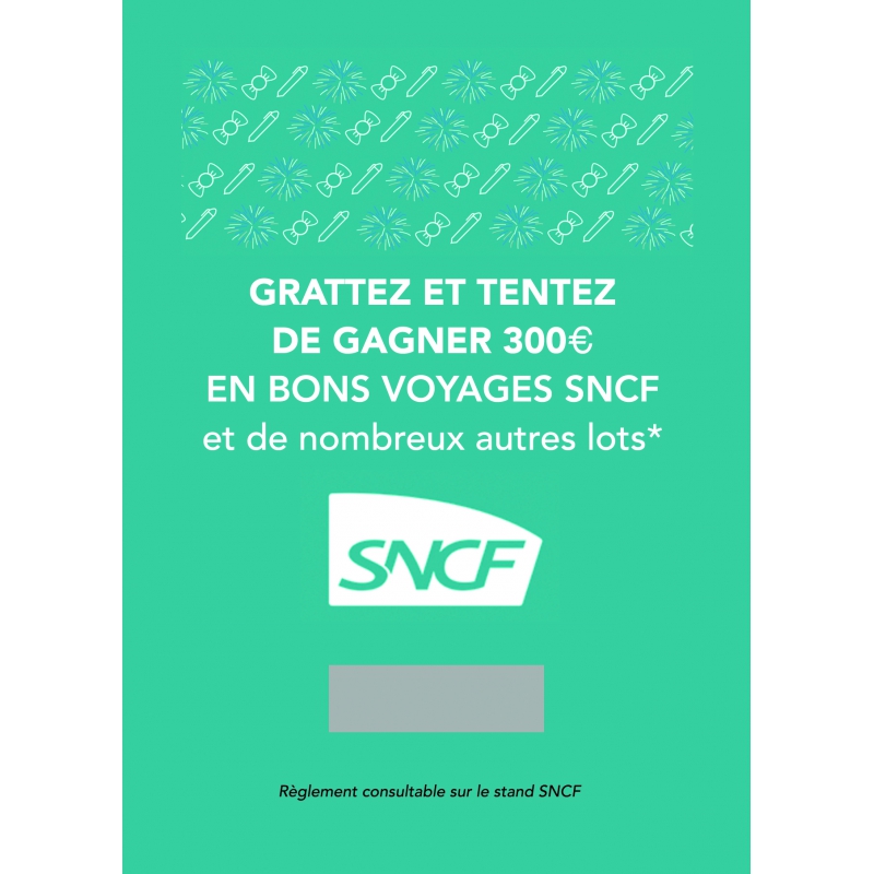 Carnet 100 Tickets 2 Parties Numérotés | Détachable Tombola Association